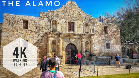 The Alamo Iconic Texas Attraction 4k Walking Tour Youtube