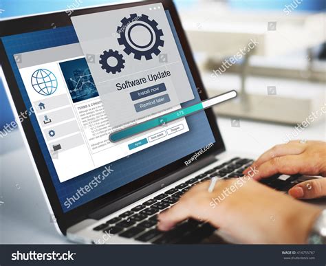Software Update Installation Upgrade Data Concept Stock Photo Edit Now
