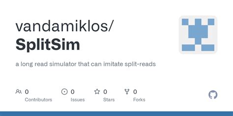 Github Vandamiklossplitsim A Long Read Simulator That Can Imitate