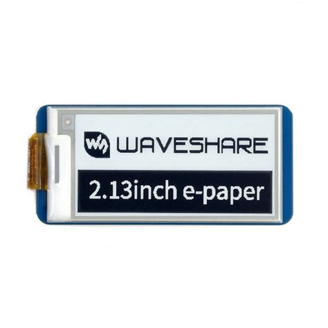 waveshare 2 13 inch e ink e paper display for raspberry pi pico ws