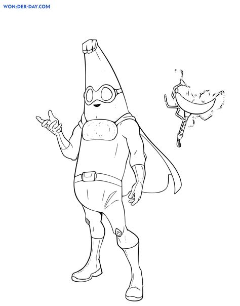 Ausmalbilder Peely Wonder Day