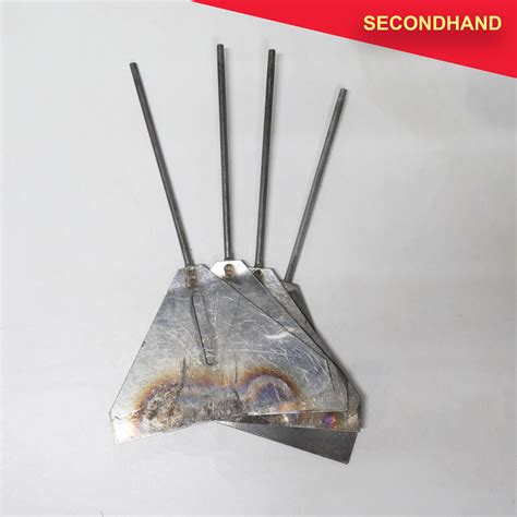 Set Of 4 Shutter Blades 98mm X 140mm E Secondhand