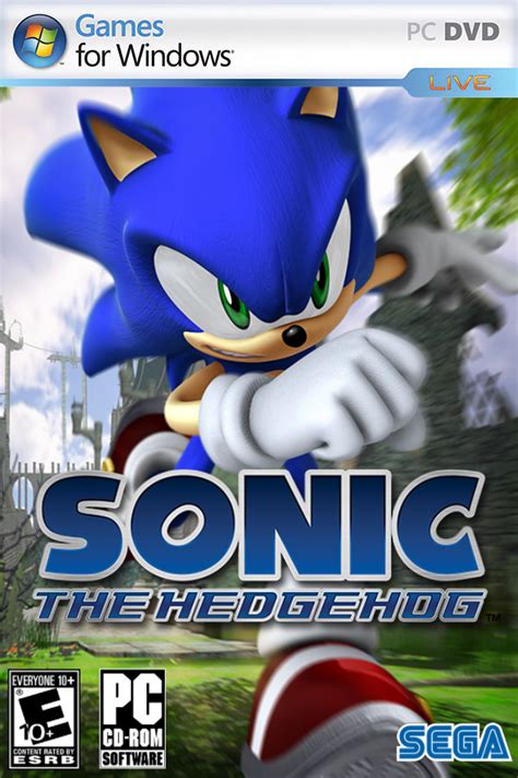 Sonic The Hedgehog 06 Pc Port Cover 2007 By Danyviani On Deviantart