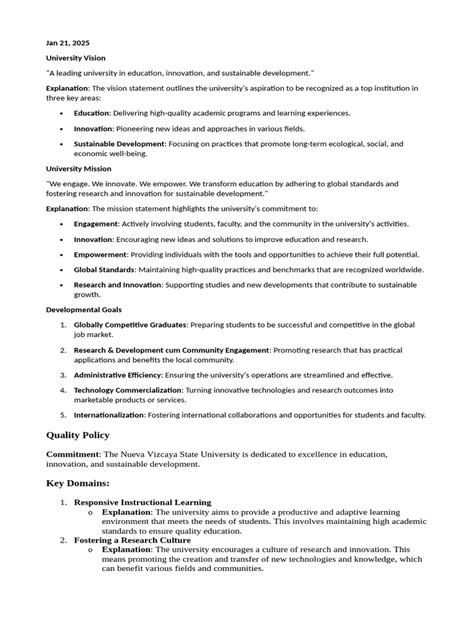 Vmgo Lecture And Quiz Pdf Sustainability Innovation