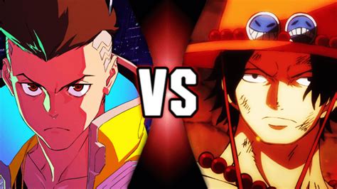 Vs Idea Thumbnail David Martinez Vs Portgas D Ace Cyberpunk