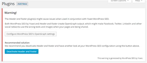 Yoast And Wordpress Seo This Is Too Much Conflict With Header And Footer
