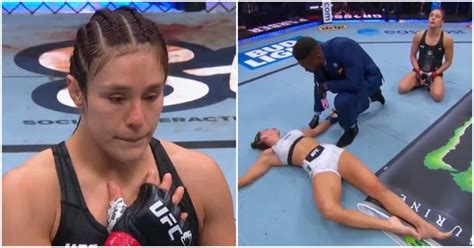 Maycee Barbers Partner Posts Update On Ufc Fighters Condition After