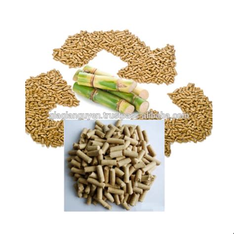 Cheap Price Vietnam Supply Fermented Sugarcane Bagasse Pellets