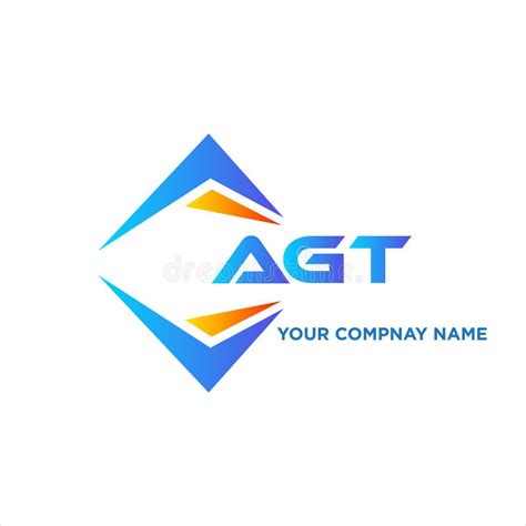 Agt Abstract Technology Logo Design On White Background Agt Creative