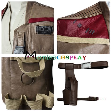 Finn Cosplay Costume From Star Wars The Last Jedi Manles Cosplay