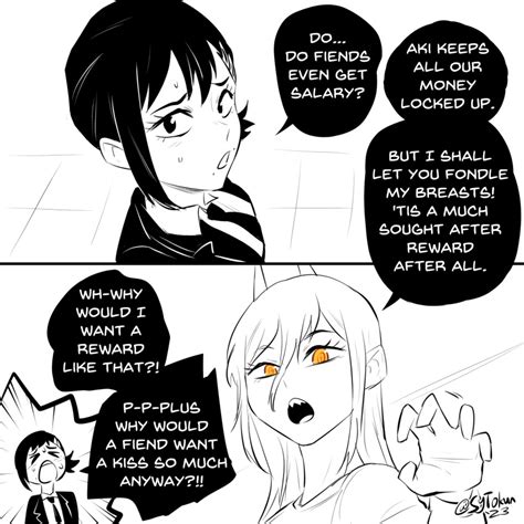 Safebooru 2girls Black Hair Black Jacket Chainsaw Man Collared Shirt