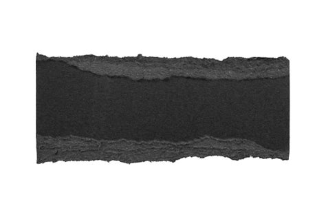 흰색 배경에 고립 된 검은 찢어진 종이 찢어진 가장자리 스트립 0명에 대한 스톡 사진 및 기타 이미지 0명 가장자리 검은색 Istock