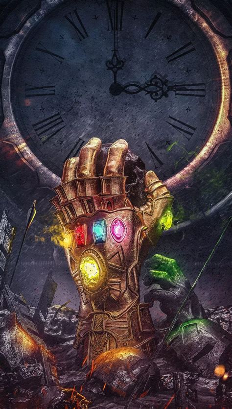 Infinity Gauntlet Phone Wallpapers Wallpaper Cave