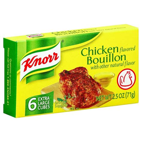 Knorr Bouillon Cubes Chicken Extra Large 2 5 Oz Case Of 24