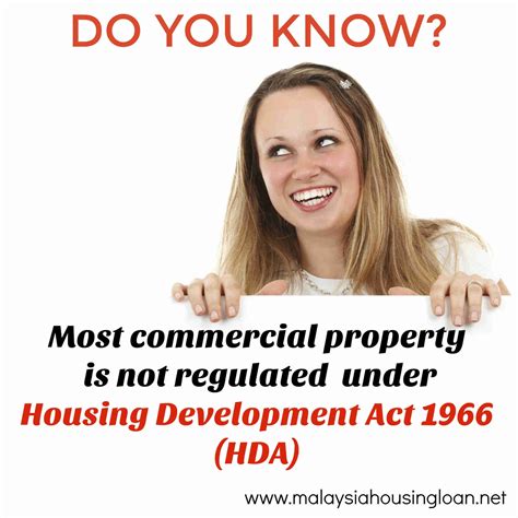 Most Commercial Property Is Not Regulated Under Housing Development Act