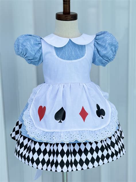 Alice In Wonderland Dress Alice In Wonderland Birthday Outfit Alice
