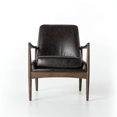 Joss And Main Batool Leather Armchair And Reviews Joss And Main