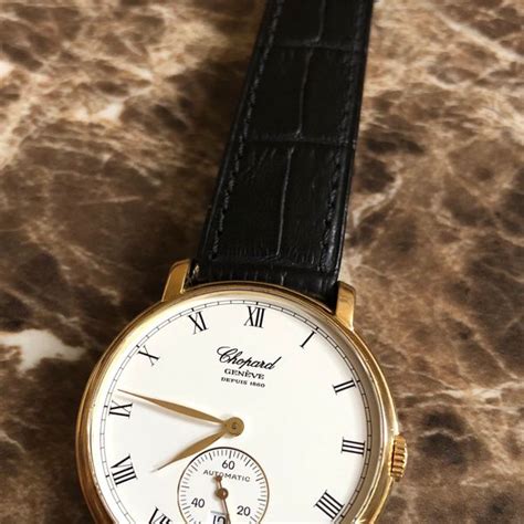 Fs Chopard Luc Les Classique Ultra Thin 18k Yellow Gold Watchcharts
