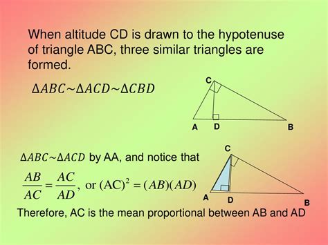 93 Altitude On Hypotenuse Theorems Ppt Download