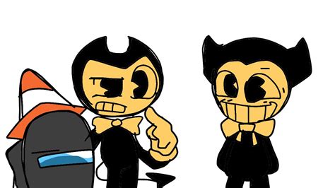 Black Crewmate And Bendy Meets Ollie By Sonicjrthecoolest On Deviantart