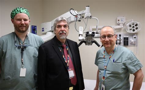 Slmhc Receives Microscope For Ent Specialty Clinic Sioux Lookout Meno