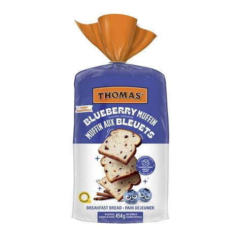 Thomas Blueberry Muffin Bread 454 G Walmartca