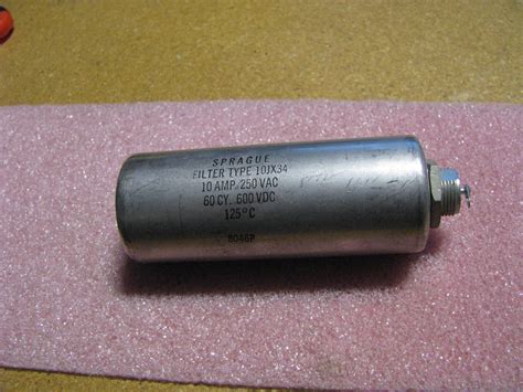 Sprague Rf Filter 10jx34 Nsn 5915 00 927 9853 10amp 250vac Ebay