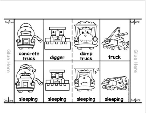 Goodnight Goodnight Construction Site Coloring Pages