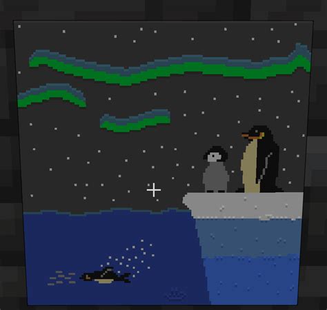 Penguin Map Art R Minecraft