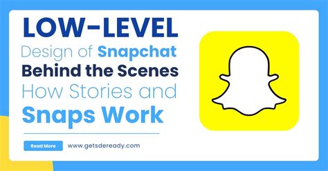 Low Level Design Of Snapchat Stories And Snaps Functionality