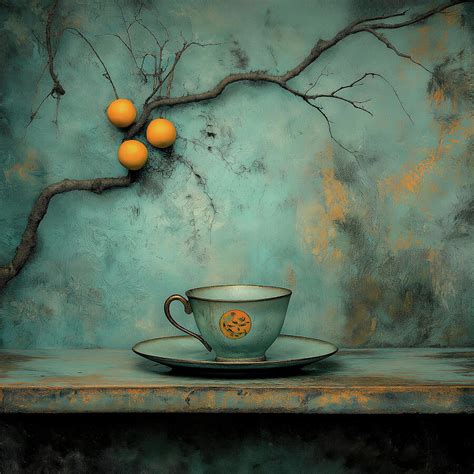 Three Oranges On A Limb Day 604 Digital Art By Yo Pedro Fine Art America