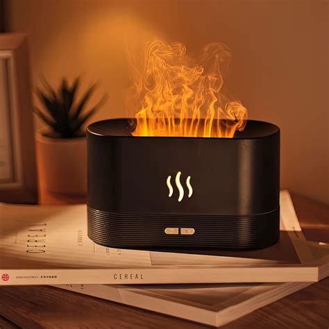 Flame Air Aroma Diffuser Humidifier 2024 Upgraded Essential Oil