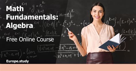 Math Fundamentals Algebra Europestudy