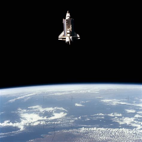 Space Shuttle Challenger In Orbit The Planetary Society