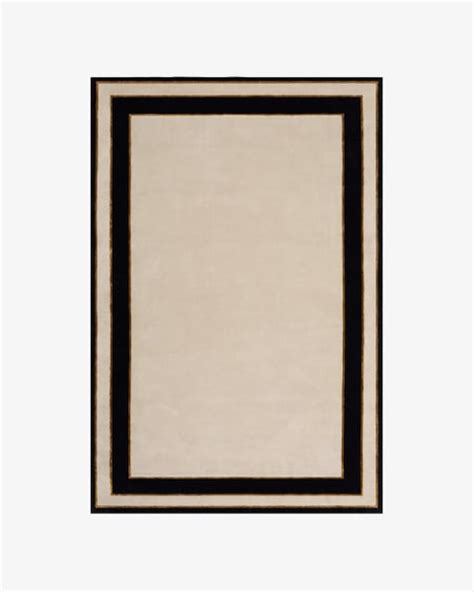 Gild 01 Frame Plush Bambo Silk Rug Nordic Knots