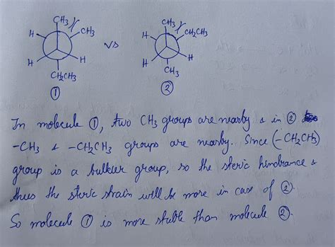 Solved For Each Of The Following Molecule Circle The One That Course Hero