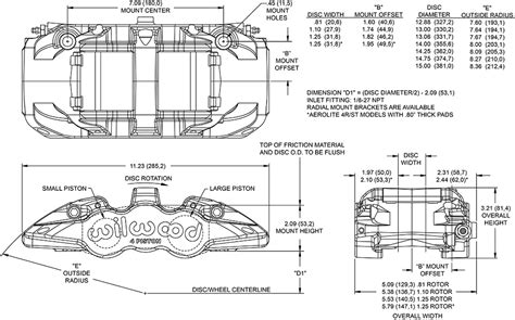 Wilwood Disc Brakes Aero4 Calipers