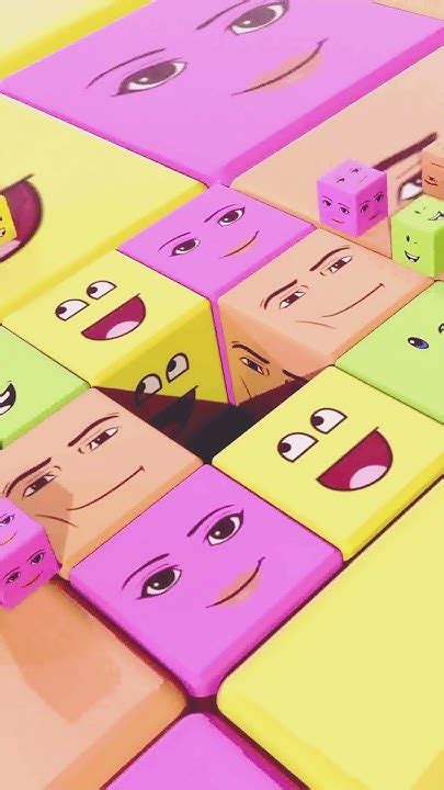 Roblox Faced Cubes Rolling Roblox Youtube