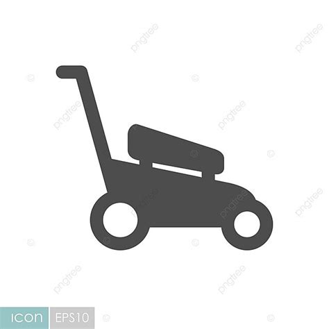 Lawn Mowers Flat Vector Icongarden Lawn Illustration Mow Vector Lawn Illustration Mow Png And