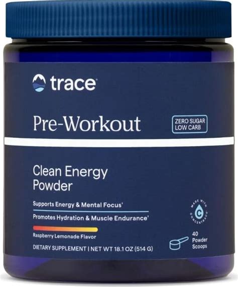 Trace Minerals Pre Workout Clean Energy Powder Priceplow