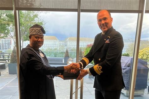 Rear Admiral Chukwuemeka Ebenezer Okafor Receives 2023 Alexander