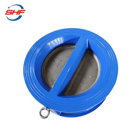 Shf Rubber Brass Flapper Disc Check Valve Wafer Check Valve And