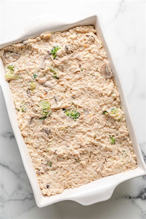 Chicken Mushroom Broccoli Casserole Recipe