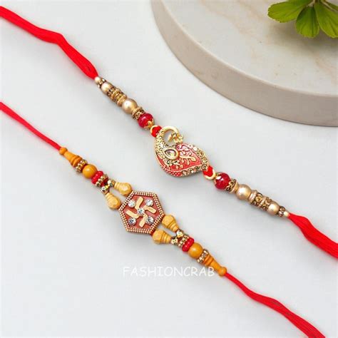Set Of 2 Rakhi For Brother