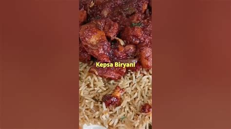 Kepsa Biryani Recipe Youtube Shorts Shortsvideo Viral Foodie