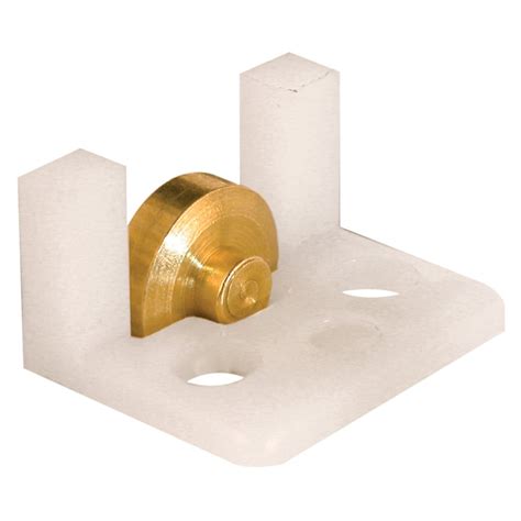 Sliding Window Roller Assembly 516 In Flat Brass Roller 2 Pack