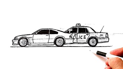 Police Car Drawings