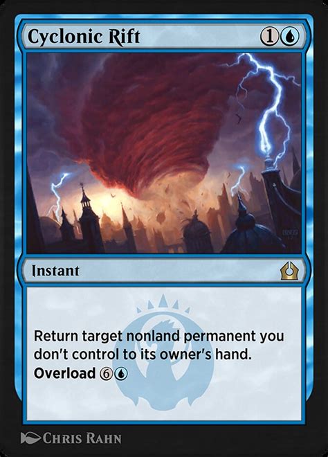 Cyclonic Rift · Ravnica Remastered Rvr 313 · Scryfall Magic The