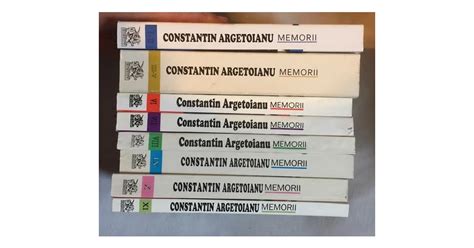 Memorii Constantin Argetoianu Vol 1 11 Set Complet Arhiva Okaziiro