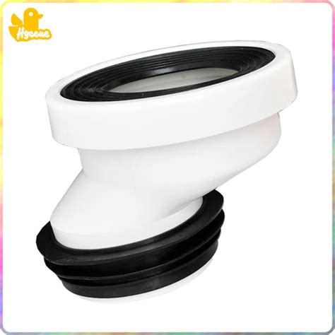 Hyccue Toilet Offset Flange Pvc Offset Pipe Connector Adapter For